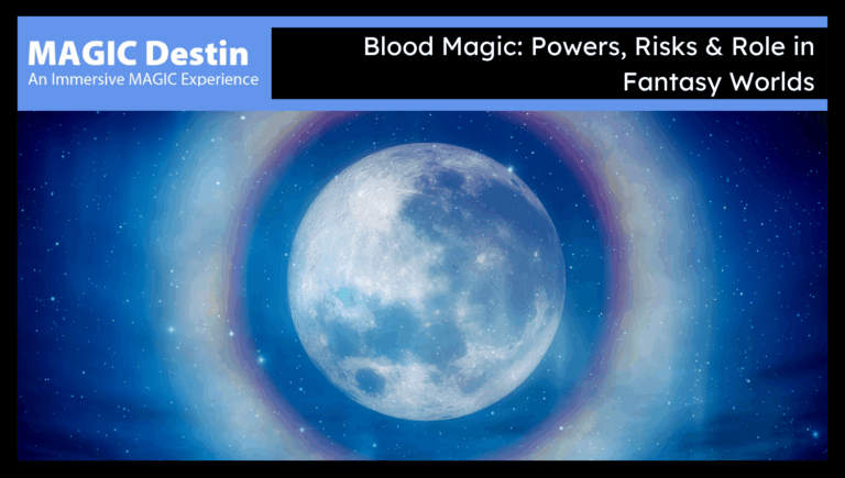 Blood Magic: Powers, Risks & Role in Fantasy Worlds - Magic Show Destin
